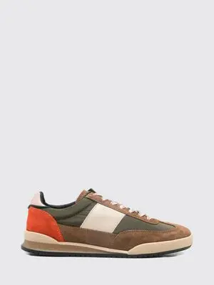 Paul Smith Suede And Nylon Low-top Sneakers - Brown