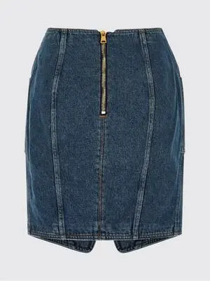 Balmain Denim Skirt - Blue