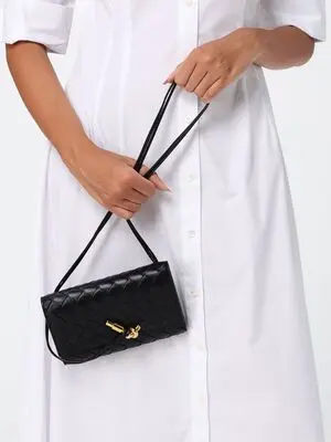 Bottega Veneta Andiamo Mini Handbag - Black