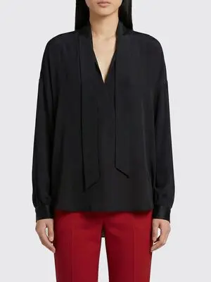 TOM FORD Tie Neck Blouse - Black