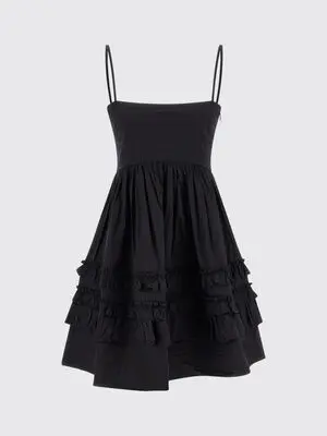 GANNI Mini Dress - Black