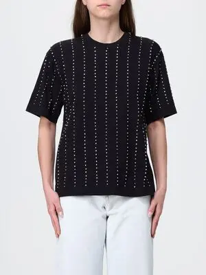 Pinko Embellished T-shirt - Black