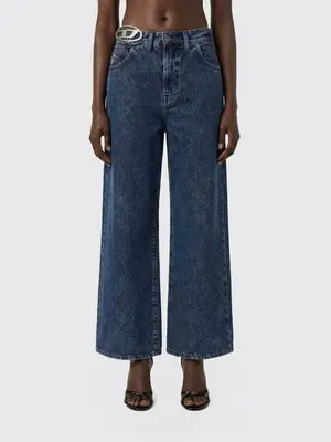 DIESEL® Wide-leg Denim Jeans - Blue