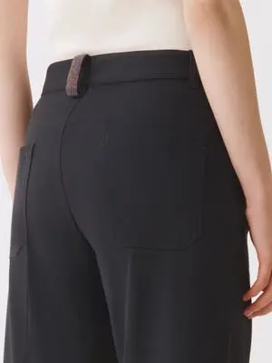 Fabiana Filippi Milano Knit Jersey Trousers
