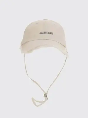 Jacquemus Artichaut Cotton Twill Cap - White
