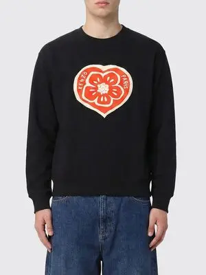 Kenzo Cotton Crewneck Sweatshirt With Logo