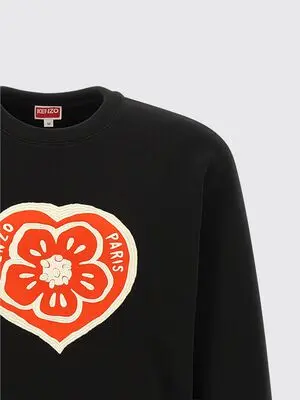 Kenzo Cotton Crewneck Sweatshirt With Logo