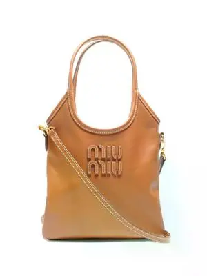 Miu Miu Ivy Tote Bag - Brown