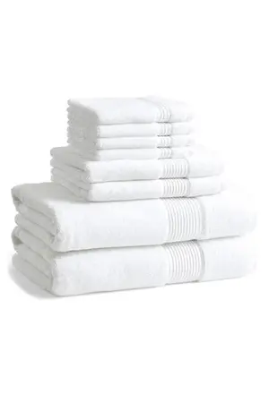 Ted Baker London 8-piece Bath Towel Set - White
