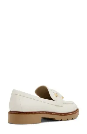 Anne Klein Ellison Moc-toe Loafer - White