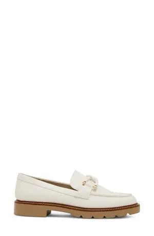 Anne Klein Ellison Moc-toe Loafer - White