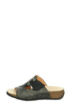 Think! Mizzi Sandal With Face - Black/kombi