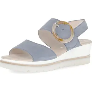 Gabor Wedge Sandal - Nautic