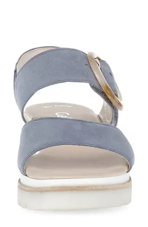 Gabor Wedge Sandal - Nautic