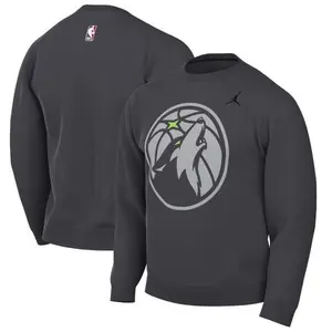 JORDAN BRAND Minnesota Timberwolves Statement Edition Sweatshirt - Anthracite