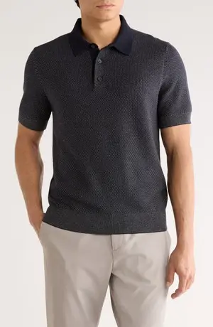 Vince Spread Collar Polos For Men