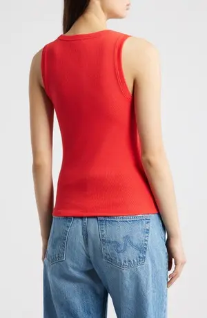 Rails Bobbie Rib Tank - Cherry