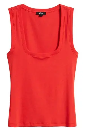 Rails Bobbie Rib Tank - Cherry