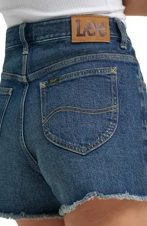 LEEM Denim Cutoff Shorts