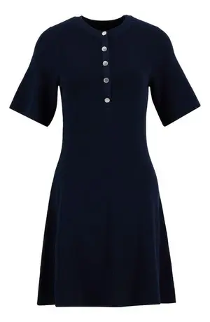 Barbour Camille Rib Knit A-line Dress