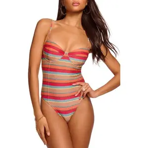 Ramy Brook Striped Swimsuits