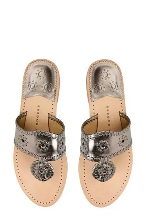 Jack Rogers Jacks Flat Sandal - Anthracite