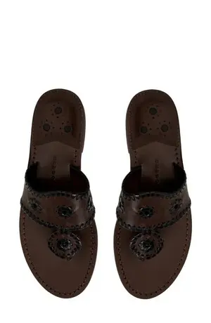 Jack Rogers Jacks Flat Sandal - Hot Fudge Multi