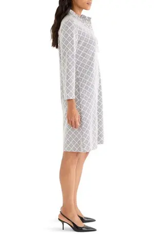 NIC+ZOE Diamond Etching Clementine Shift Dress