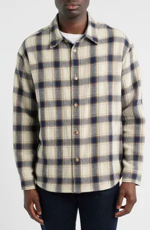 FRAME Plaid Overshirt