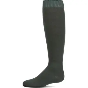 MEMOI Ribbed Knee High Socks - Cilantro