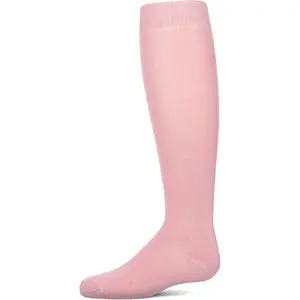 MEMOI Ribbed Knee High Socks Mulberry