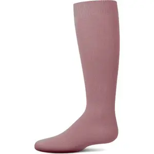 MEMOI Ribbed Knee High Socks Orchid