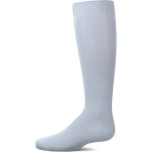 MEMOI Ribbed Knee High Socks Storm Blue