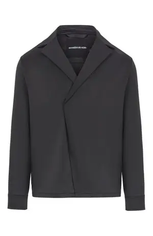 Manière De Voir Alban Satin Double Breasted Shirt