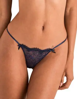 ADORE ME Karah G-string Panties - Dark Blue