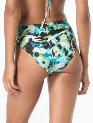 Vince Camuto Twist Front High-waisted Bikini Bottom