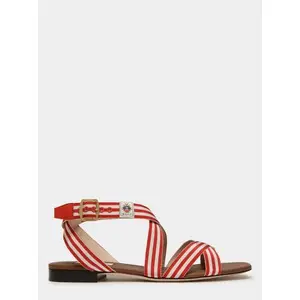 Bally Sylt Flat Sandal - Red