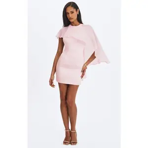 Cape Effect Cocktail Dresses