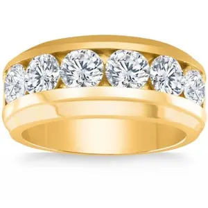 BLISS DIAMOND 4ct Diamond Ring In 10k Gold - 10k Yellow Gold