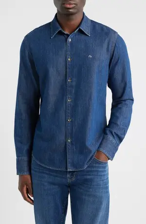 Rag & Bone Spread Collar Shirts For Men