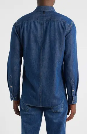 Rag & Bone Tomlin Denim Button-up Shirt