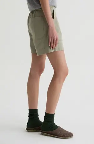 Ag Century Stretch Cotton Shorts