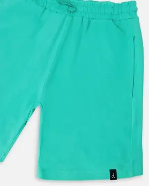 DEUX PAR DEUX Organic Cotton Jersey Shorts - Turquoise