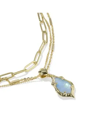 Kendra Scott Adriana Scallop Multistrand Necklace