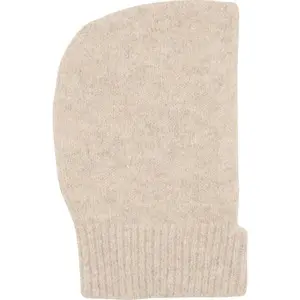 Mango Knit Balaclava Sand