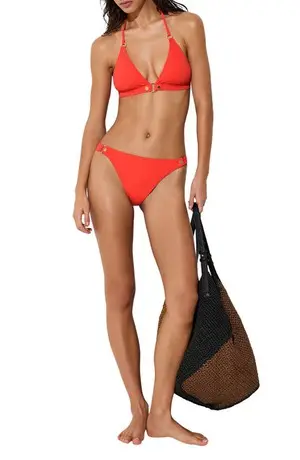 REISS Sandy Triangle Bikini Top