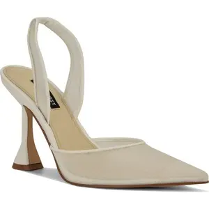 Nine West Kansy Slingback Pump - Off White