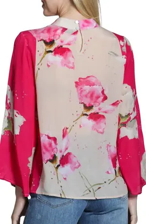 APNY Floral Top - Pink Multi