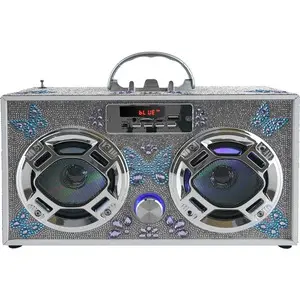 TREND TECH Boombox Bluetooth Speaker - Butterfly