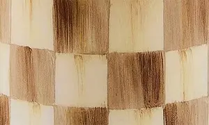 MACKENZIE-CHILDS Check 7-inch Flameless Pillar Candle